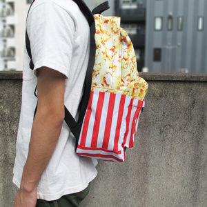 Okutani | Accessories | Popcorn Photo Print Backpack Bookbag Bag ...